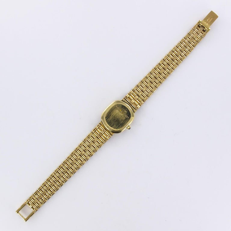 Retro All in 18 Karat Yellow Gold Eterna Women's Watch at 1stDibs