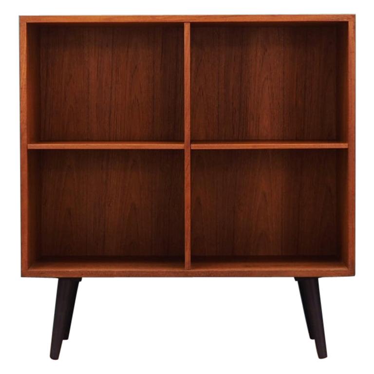 Scandinavian Design Teak Bookcase at 1stdibs