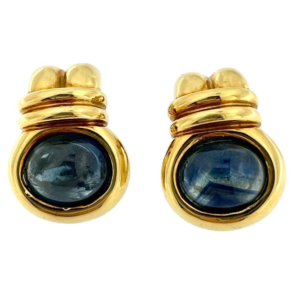 German Earrings Diamonds 14kt Yellow and White Gold For Sale at 1stDibs