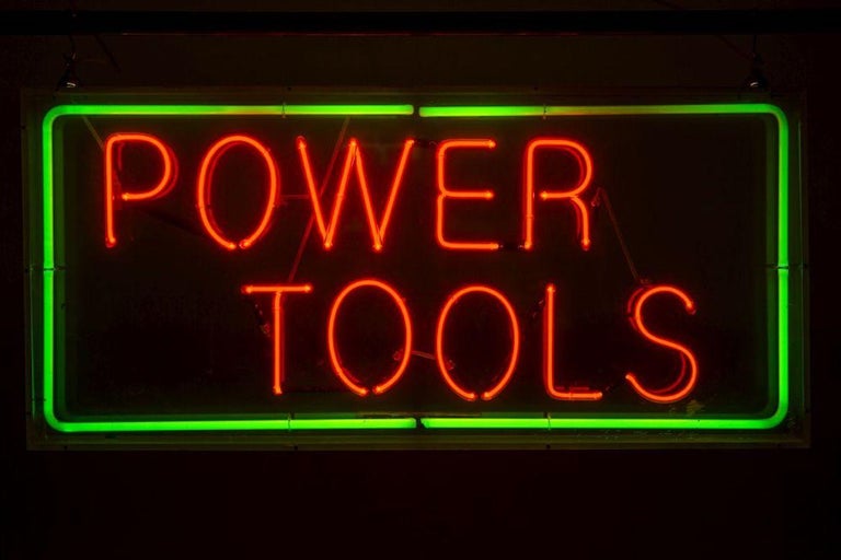 Retro Neon Sign, circa 1950s For Sale at 1stDibs