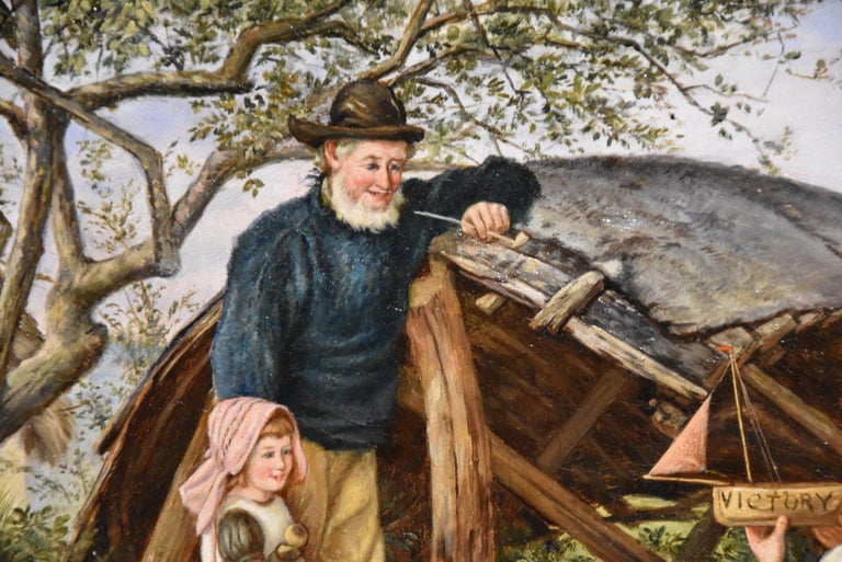 Reuben Hunt - Oil Painting by Reuben Hunt "The Victory" For Sale at 1stDibs