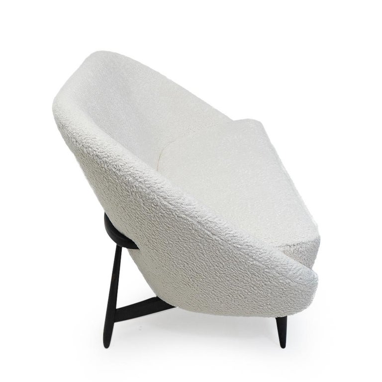 Reupholstered in Bouclé Theo Ruth “115” Sofa for Artifort, 1950s For ...