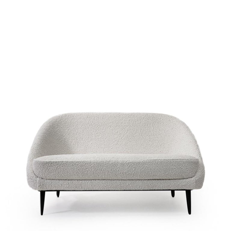 Reupholstered in Bouclé Theo Ruth “115” Sofa for Artifort, 1950s For ...