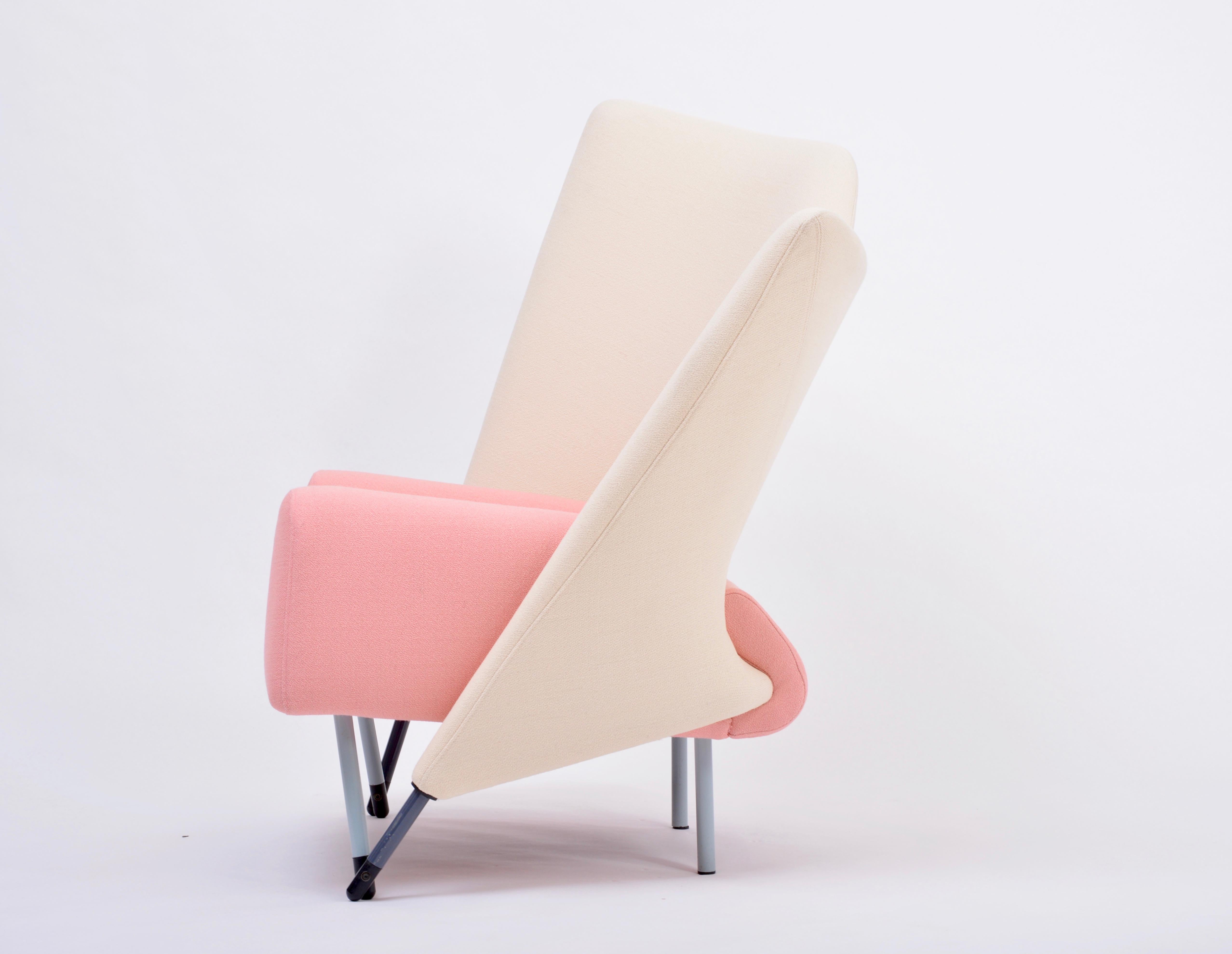 Reupholstered Torso Lounge Chair Designed by Paolo Deganello at 1stDibs
