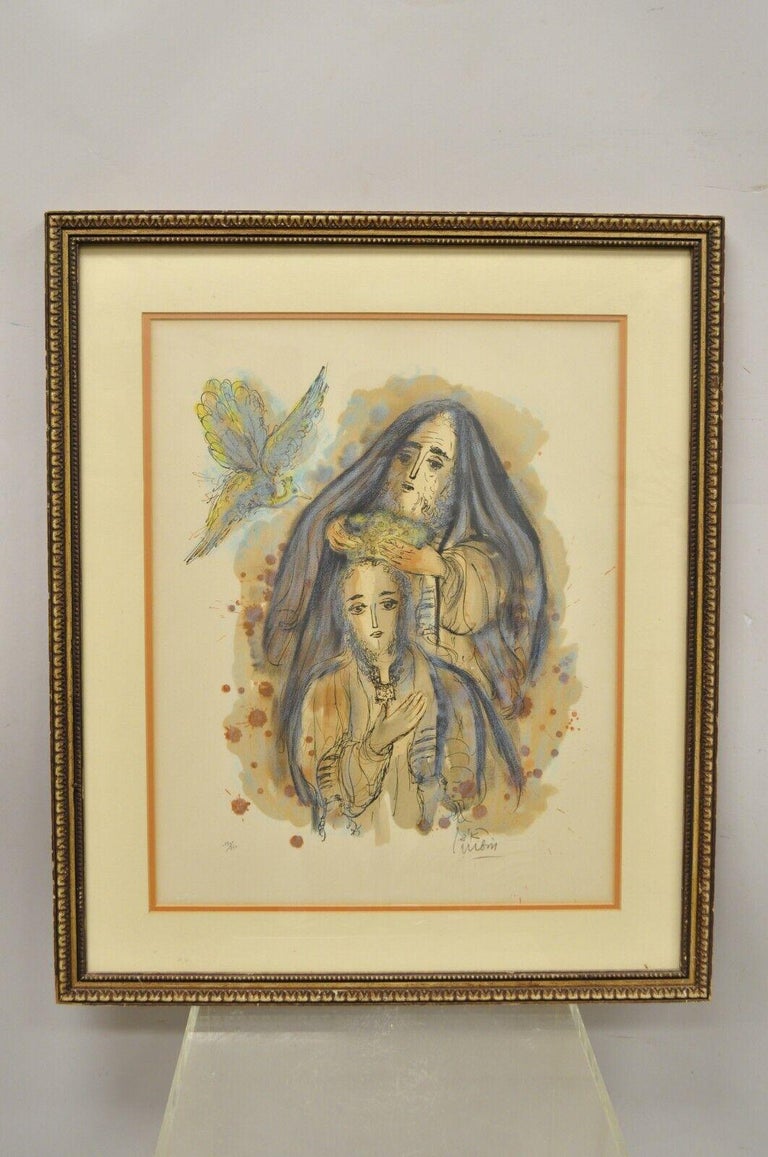 Reuven Rubin Story of David 1971 Signed and Numbered Lithograph Print ...