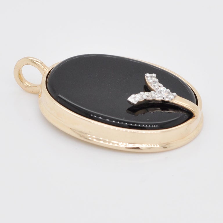 Reversible Aries Carving Cameo Zodiac Diamond 14 Karat Gold Pendant ...