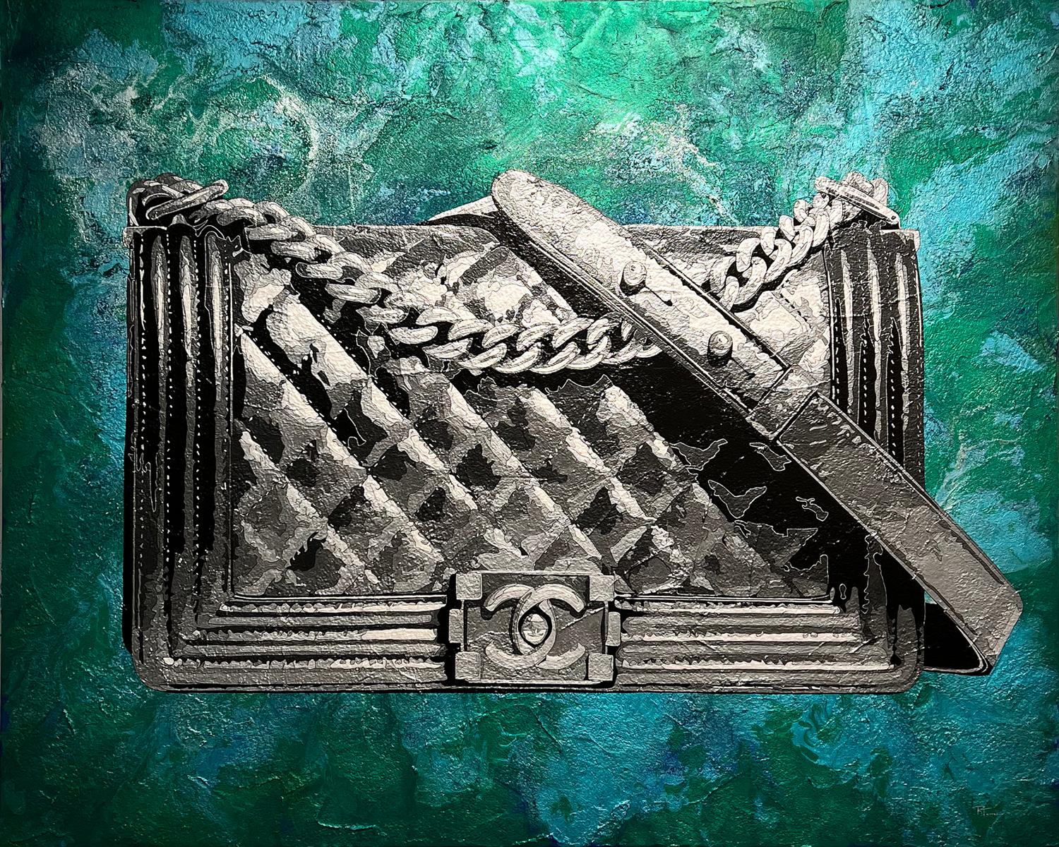 Revi Ferrer - Coco Chanel Paris - Still Life Fashion Painting by Revi ...