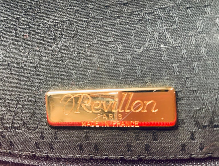 Revillon, Paris Red Leather and Silk Clutch or Shoulder Bag at 1stDibs ...