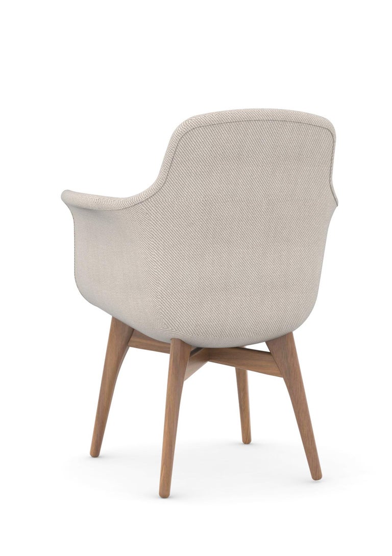 Revised Chidden – solid walnut dining chair For Sale at 1stDibs