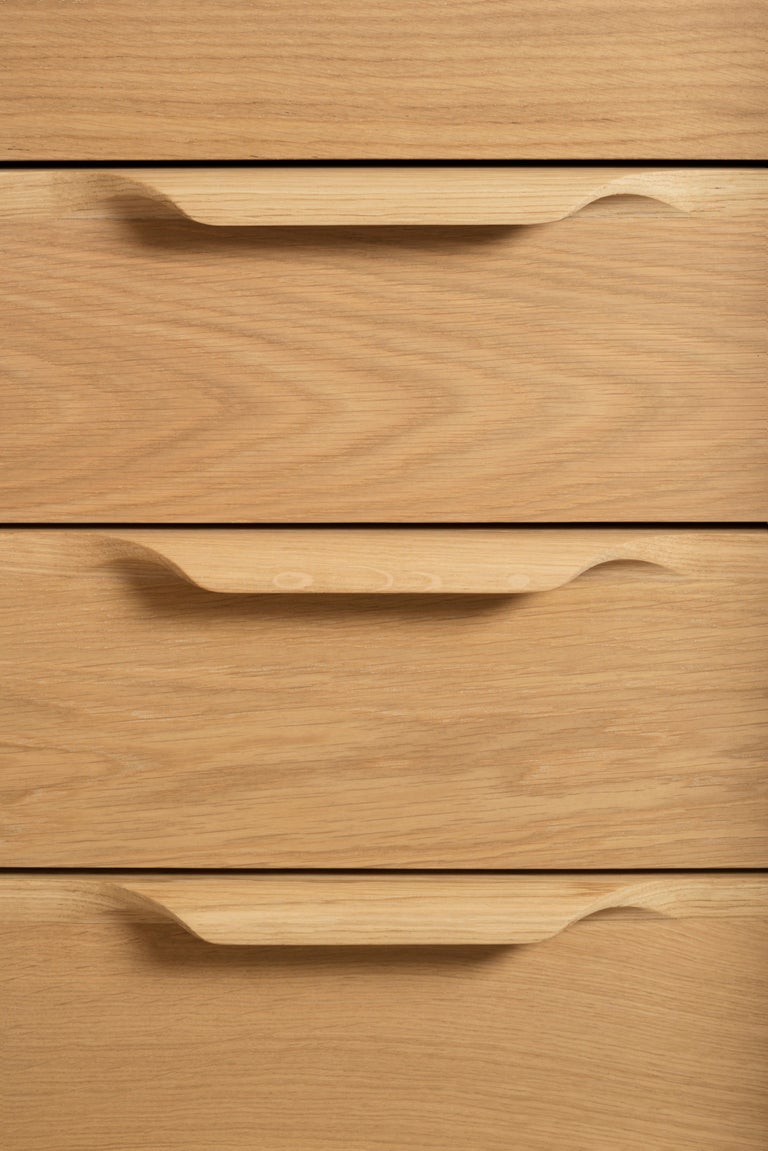 Revised Falmer His - solid oak cupboard For Sale at 1stDibs