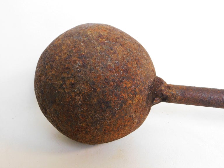 Revolutionary / War of 1812 Shot Bar Double Cannon Ball Chain Shot ...