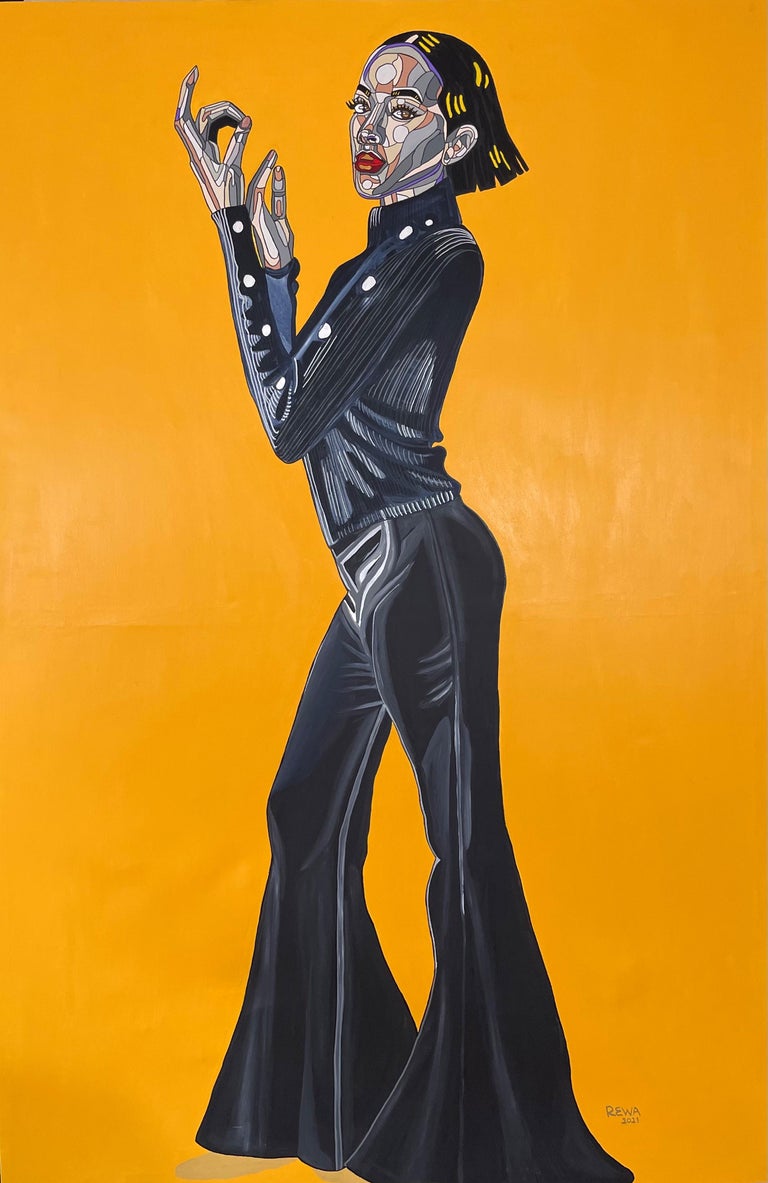 REWA - Modern Ways - Somadina in Black For Sale at 1stDibs