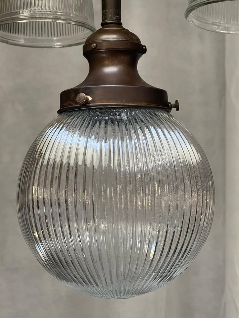 Rewired Vintage Ceiling Pan Light, circa 1930 For Sale at 1stDibs