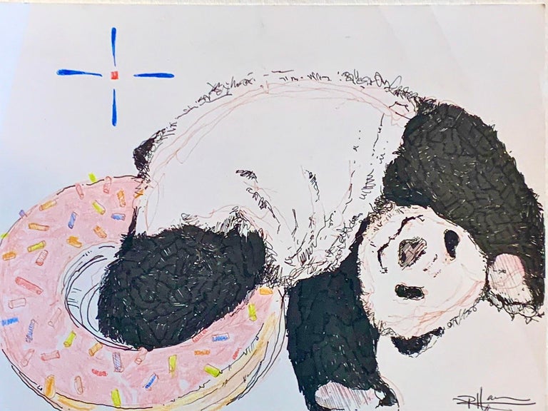 Rex Hausmann - Panda and Donut Time For Sale at 1stDibs
