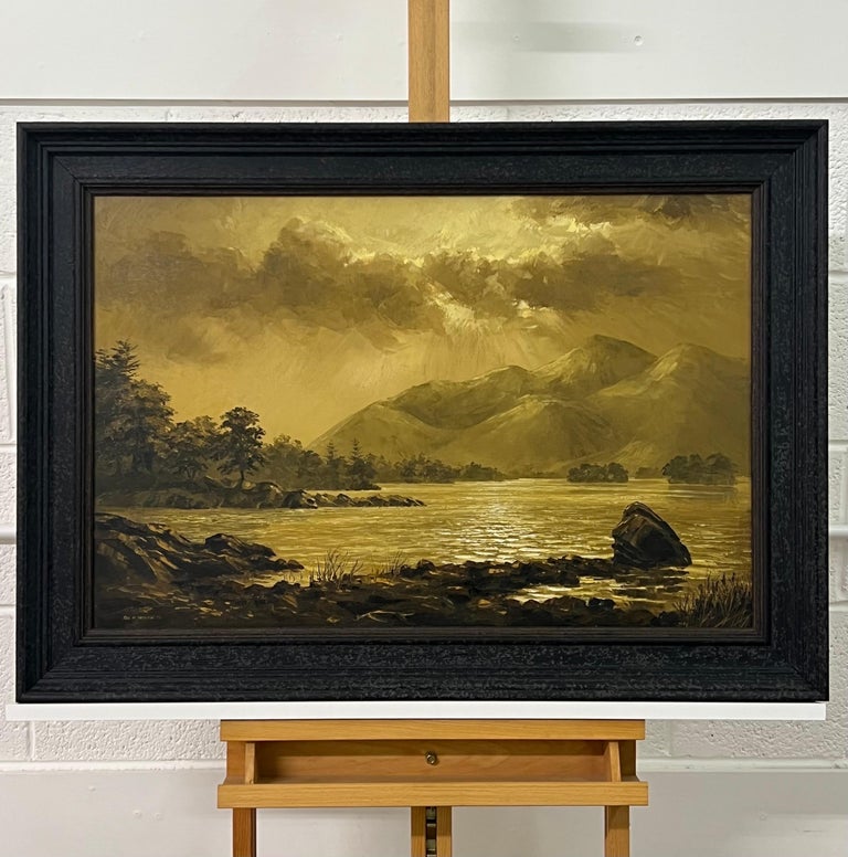 Rex Preston - Dark Skies over Derwent Water in the English Lake ...