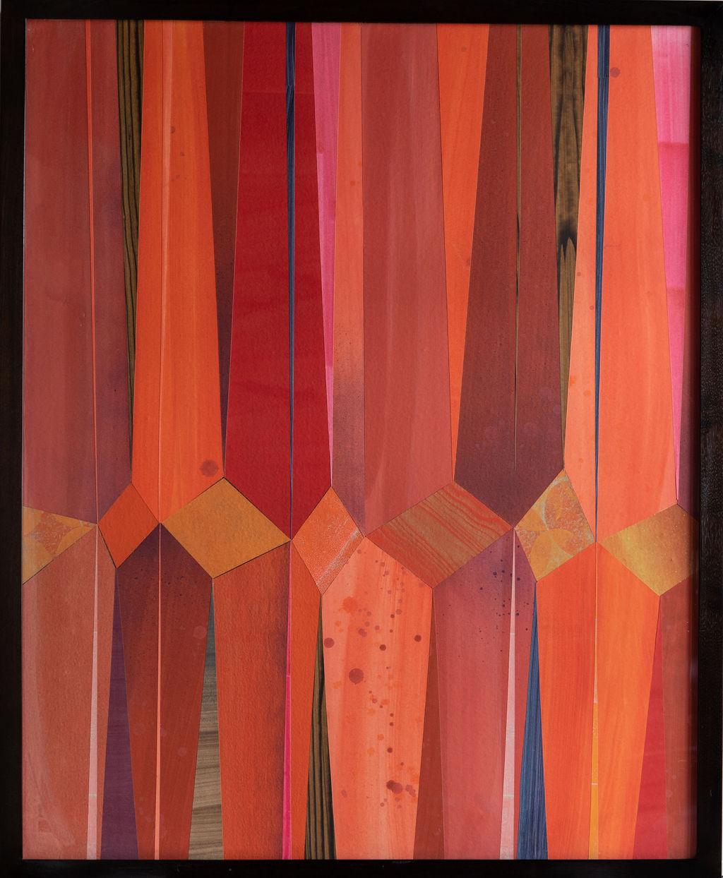 Rex Ray - "Untitled" by Rex Ray, Mixed media collage on linen, 2007 For ...