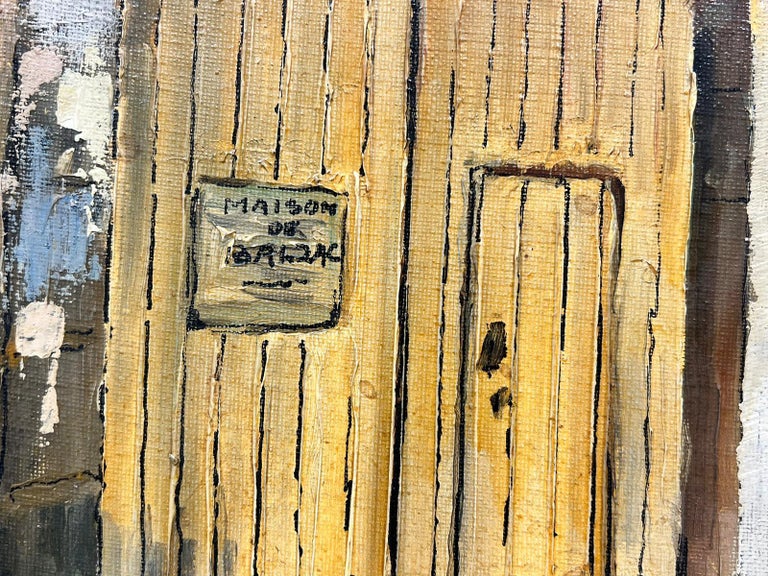 R.Hammon - Maison de Balzac Paris Backstreets Beautiful 1950's Signed ...