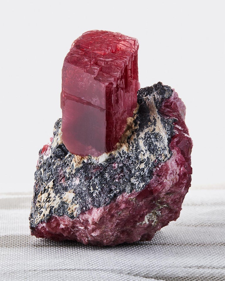 Rhodonite, Morro Da Mina Mine, Conselheiro Lafaiete, Minas Gerais ...