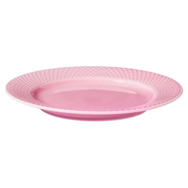 Rhombe Color Lunch Plate, Aqua For Sale at 1stDibs
