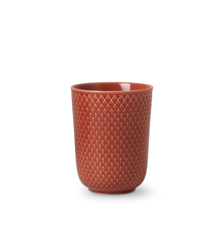 Rhombe Color Mug, Terracotta, 11.2 Oz For Sale at 1stDibs