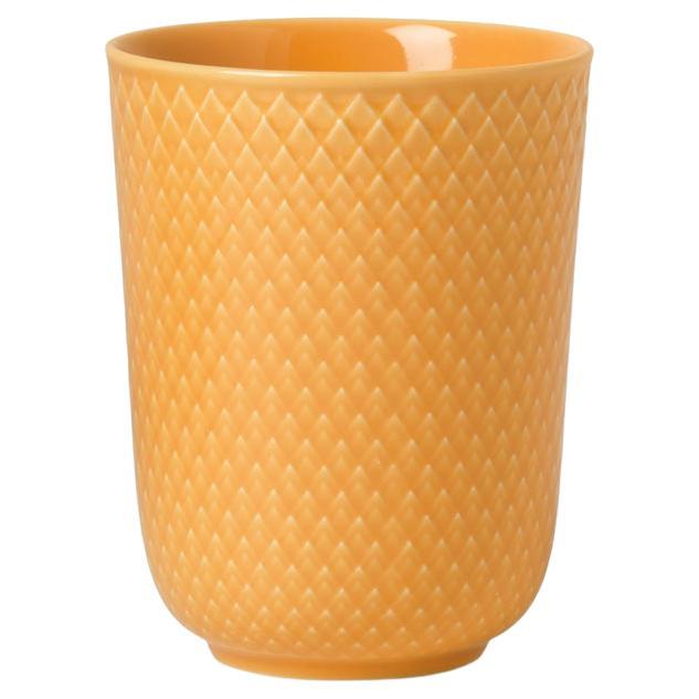 Rhombe Color Mug with Handle, Yellow, 11.2 Oz For Sale at 1stDibs