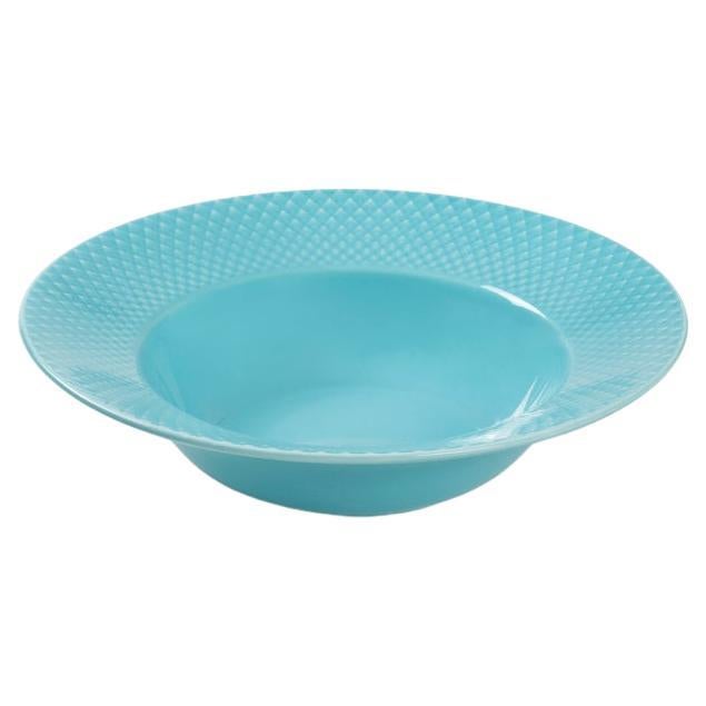 Rhombe Color Soup Plate, Green For Sale at 1stDibs