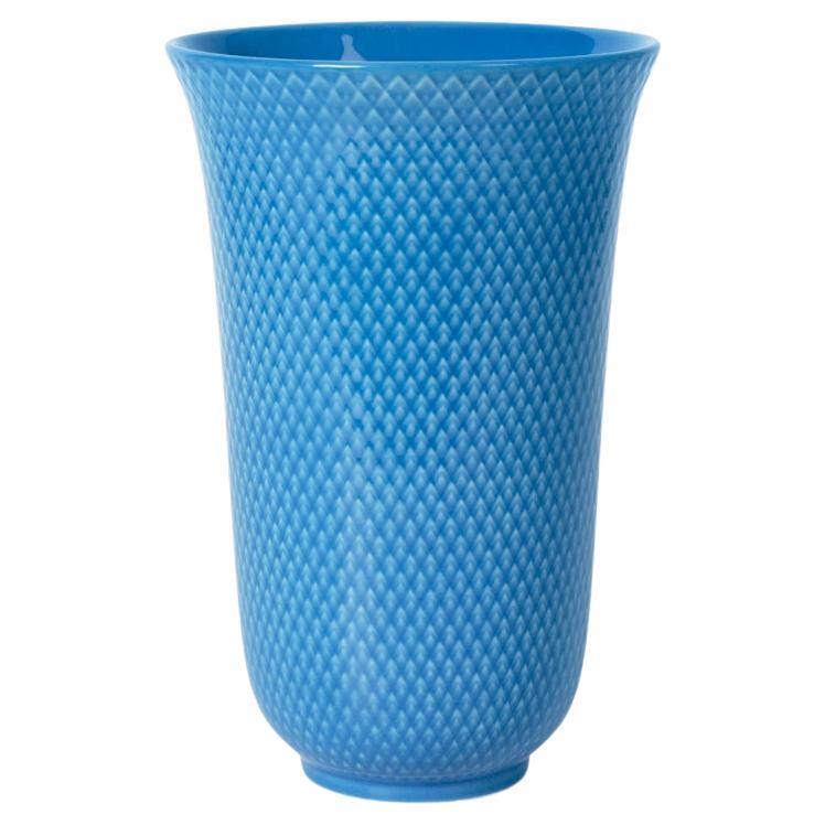 Rhombe Color Vase Aqua Porcelain For Sale at 1stDibs