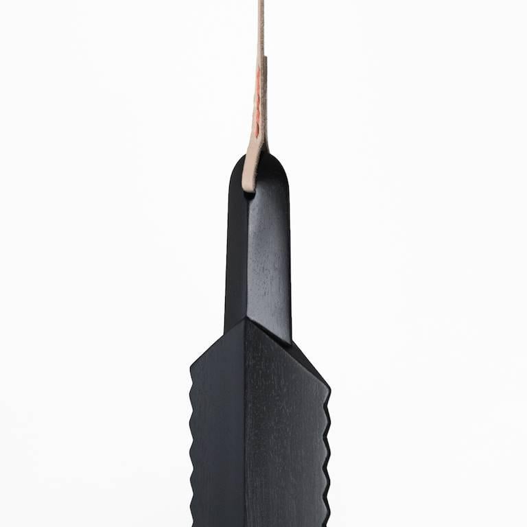 Rhombes, Ethnic Object Revisited, Ebony, Sound Object For Sale at 1stDibs