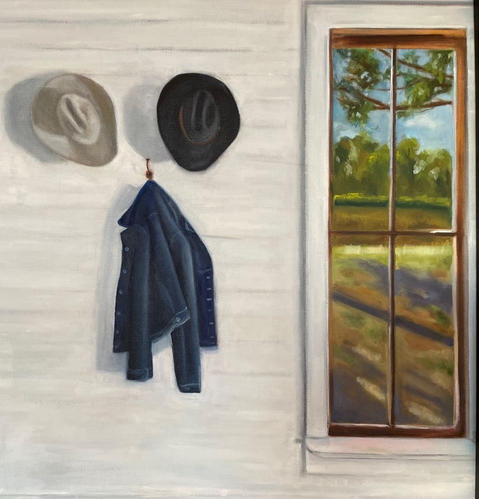 Rhonda Lancios - Round Top Texas House, Realism, Oil Painting, Texas ...