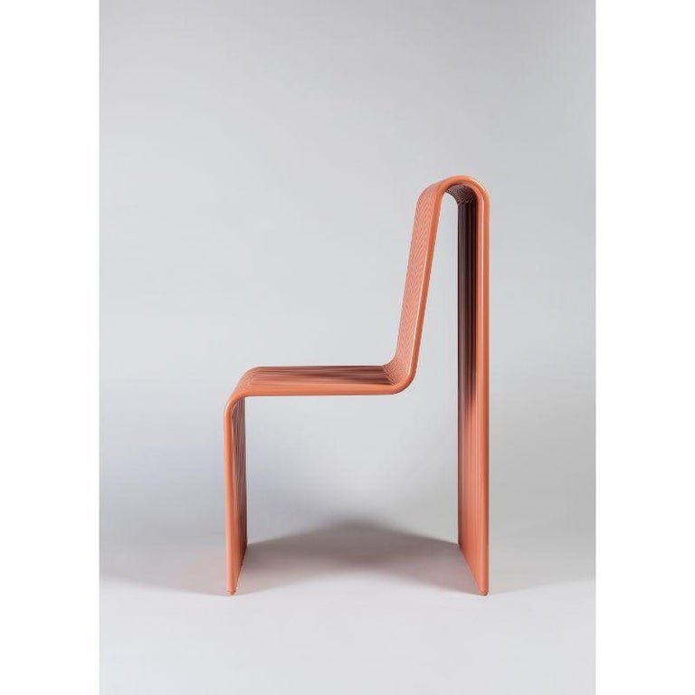 Ribbon Chair, Pink by Laun For Sale at 1stDibs