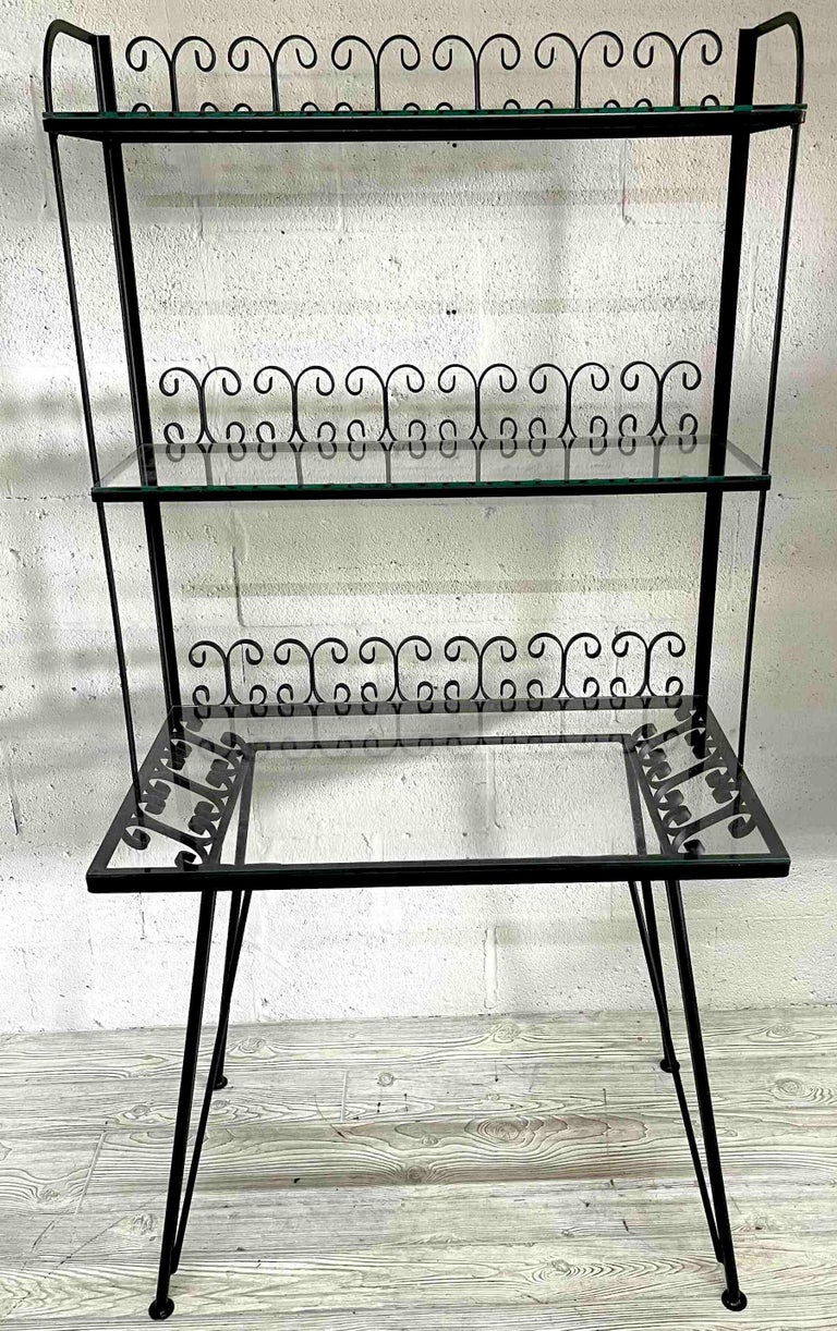 Ribbon Étagère/ Server by Maurizio Tempestini for Salterini For Sale at ...