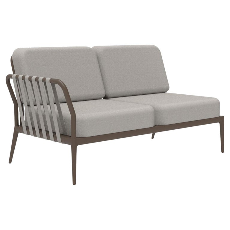 Ribbons Bronze Double Right Modular Sofa by Mowee For Sale at 1stDibs
