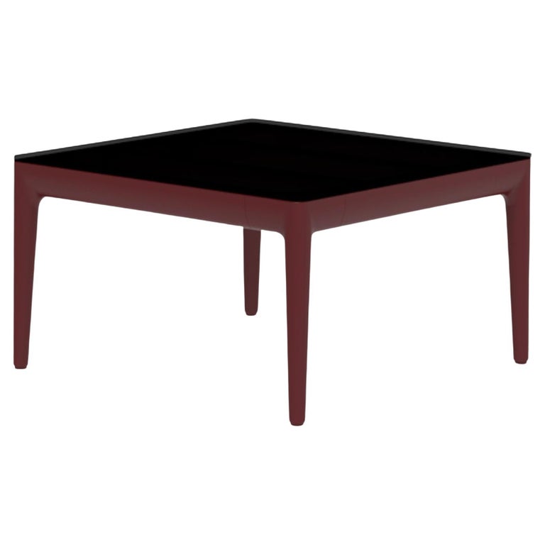 Ribbons Burgundy 50 Coffee Table by Mowee For Sale at 1stDibs