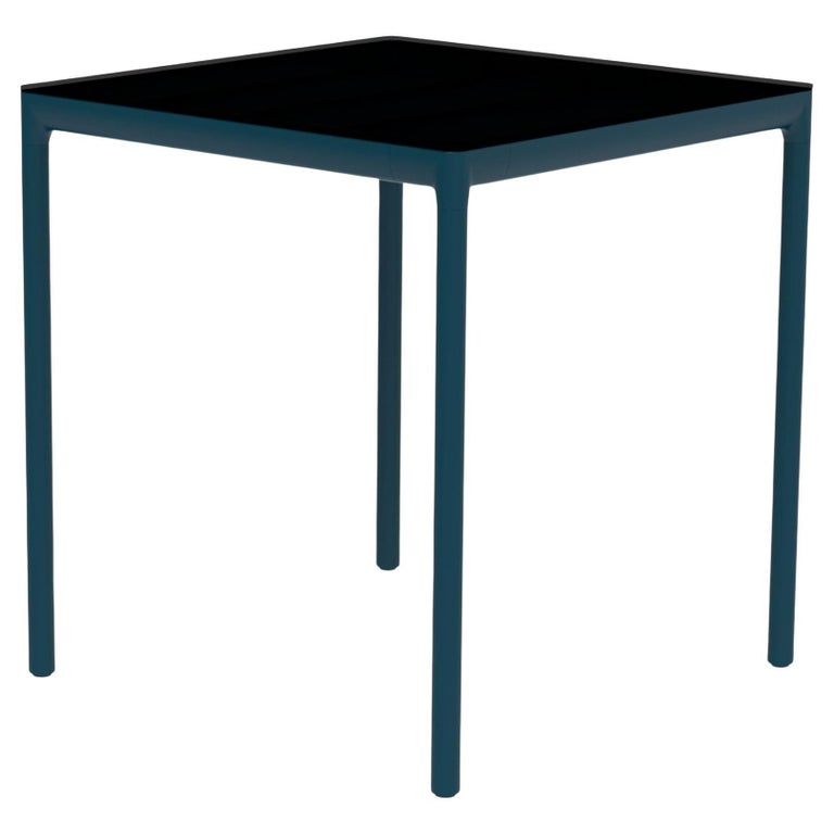 Ribbons Navy 70 Side Table by MOWEE For Sale at 1stDibs
