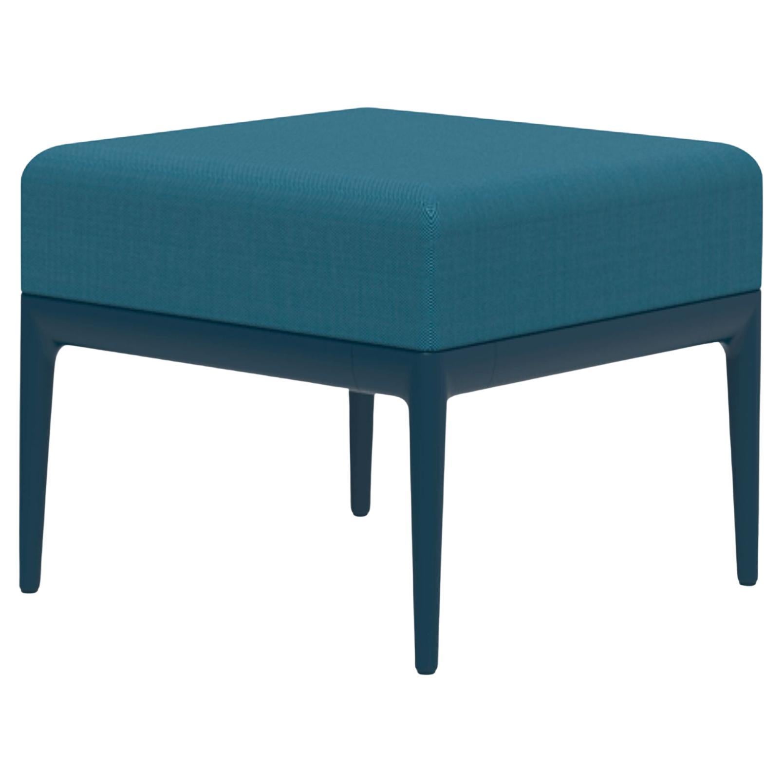 Vintage Egyptian Patterned Leather Puff 'Seat' For Sale at 1stDibs