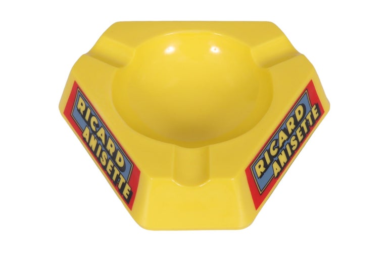 Ricard Anisette French Opalex Ashtray For Sale at 1stDibs