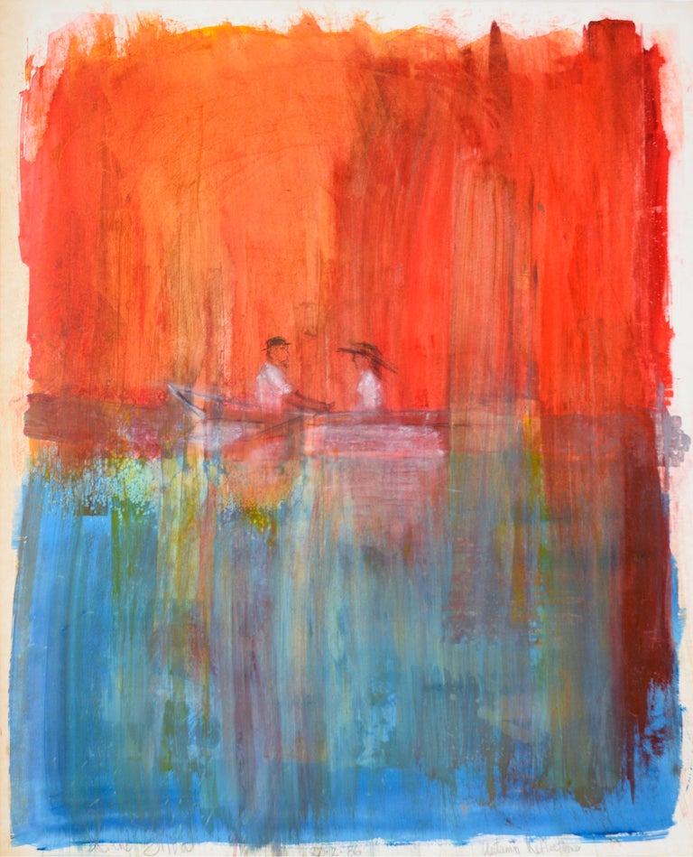 Ricardo de Silva - Go On and Kiss the Girl - Abstract Expressionism ...