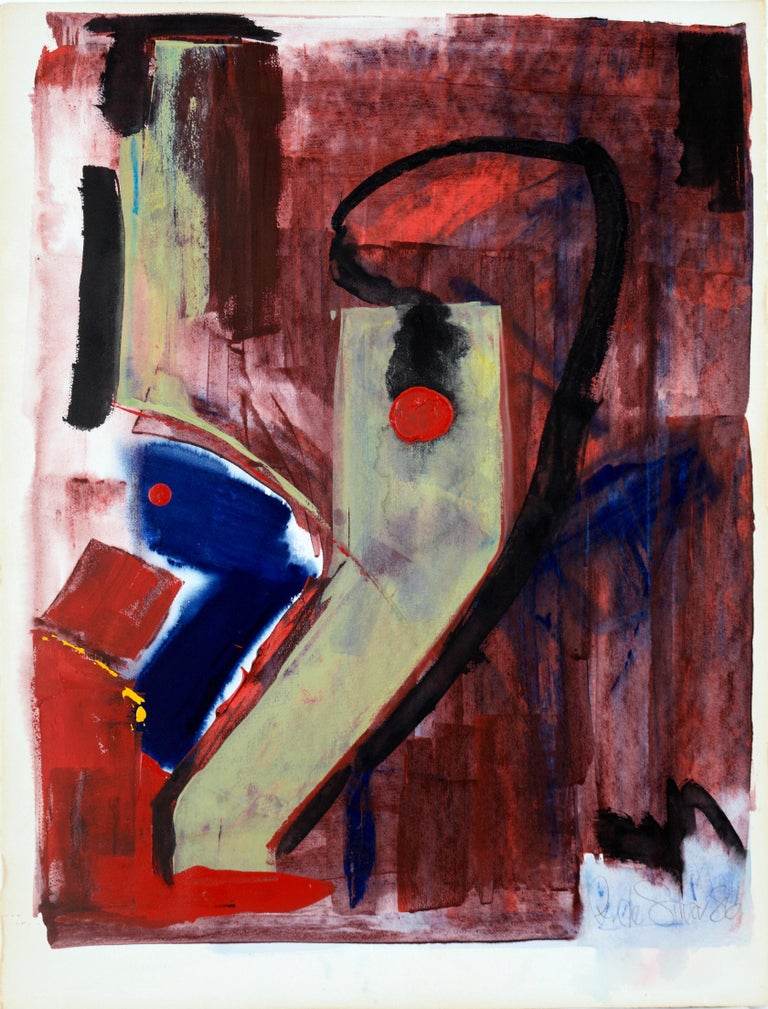 Ricardo de Silva - Seeing Spots Abstract Impressionism For Sale at 1stDibs