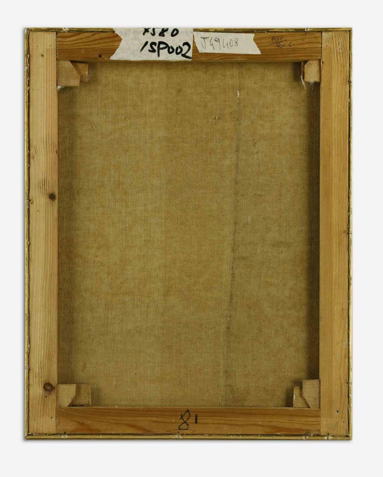 Riccardo Basso - Abstract Composition - Oil Painting by R. Basso - Mid ...