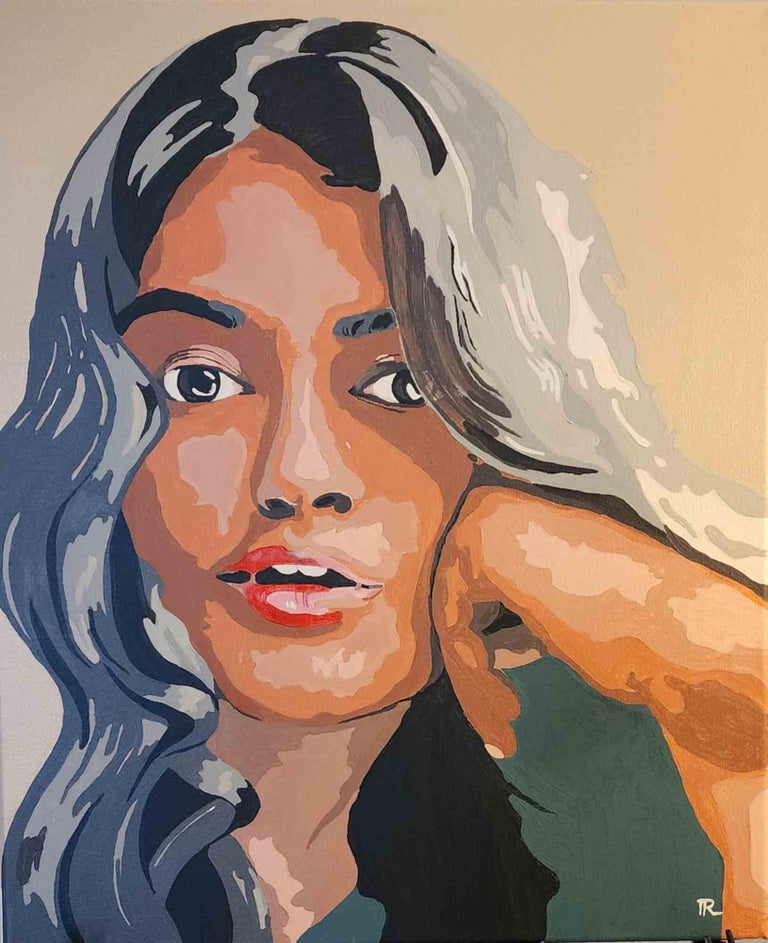 Richa Dave - Alaukik Saundarya (Divine beauty) - Acrylic Painting by ...