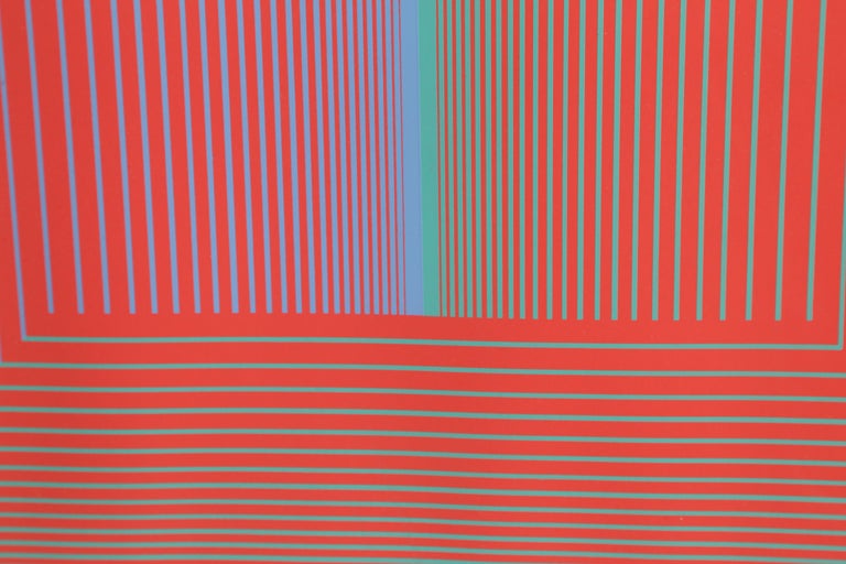 Richard Anuszkiewicz - Sequential VI, Op Art Screenprint by Richard ...