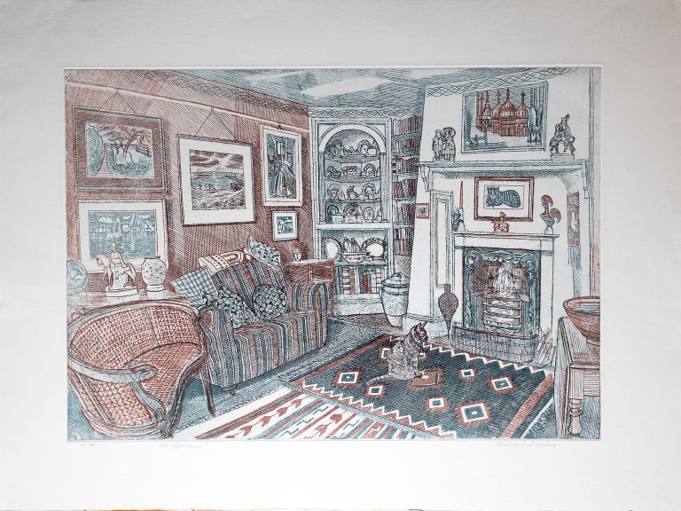 Richard Bawden - The Parlour For Sale at 1stDibs