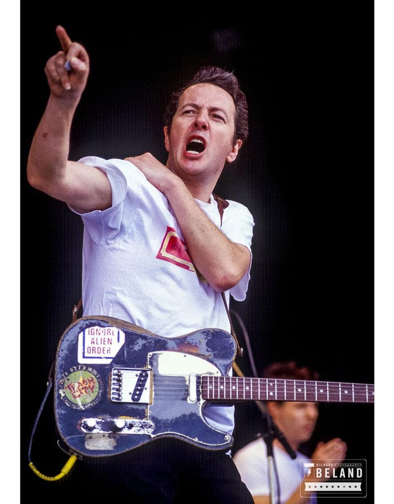 Richard Beland - Joe Strummer - Glastonbury, UK 1999 For Sale at 1stDibs