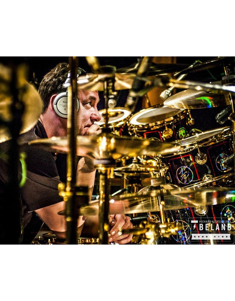 Richard Beland - Neal Peart, Rush - Metal Works Studio Mississauga For ...