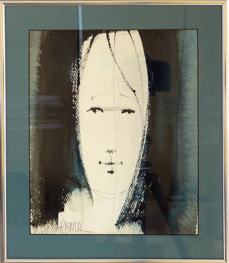 Richard Benda Watercolor Art, a Pair For Sale at 1stDibs