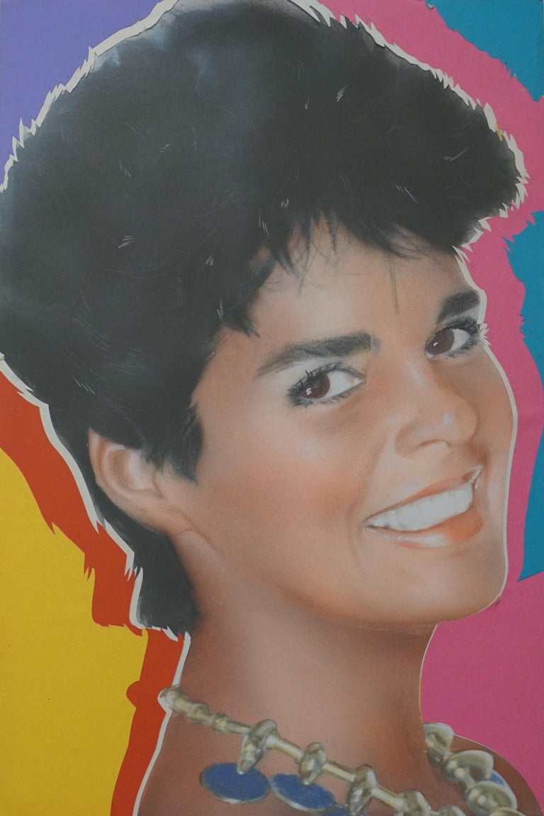 Richard Bernstein - Pop Art portrait of Actress Ali MacGraw for Andy ...