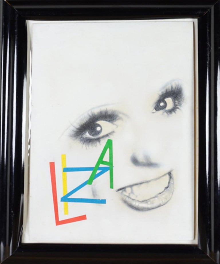 Richard Bernstein - Pop Art portrait of Actress / Singer Liza Minnelli ...