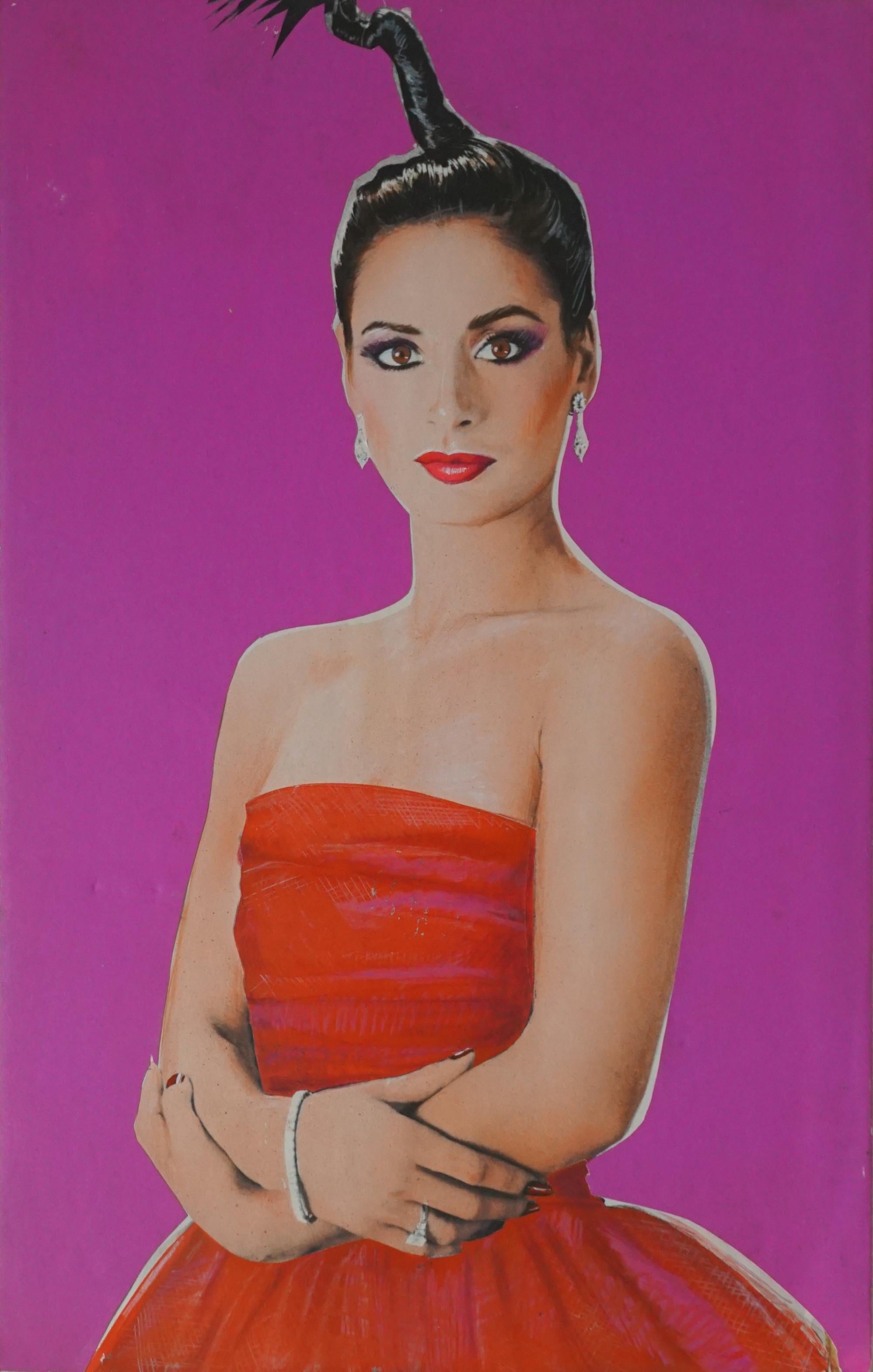 Richard Bernstein - Pop Art portrait of Actress / Singer Patti LuPone ...