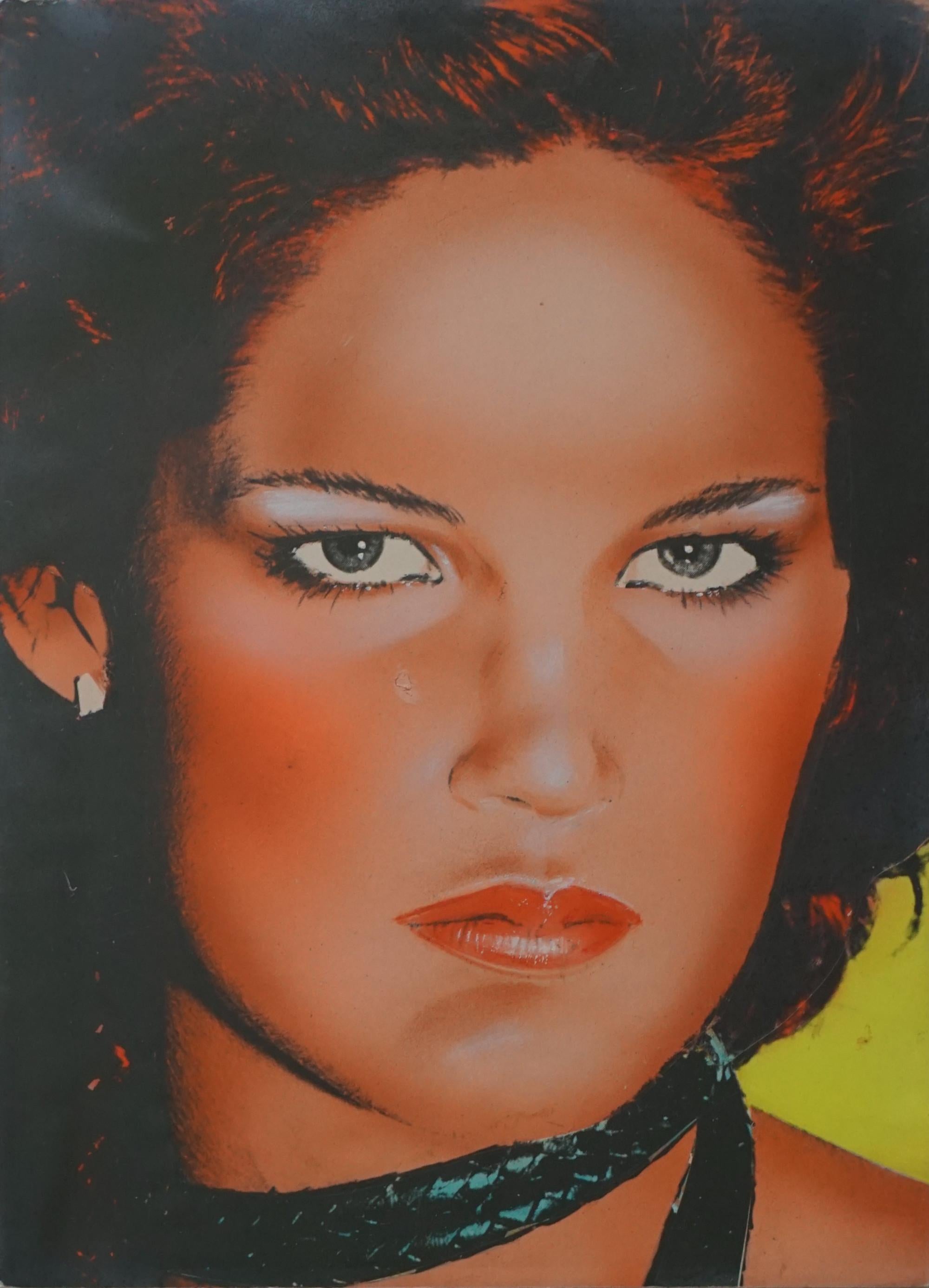 Richard Bernstein - Pop Art portrait of Model Barbara Allen de ...