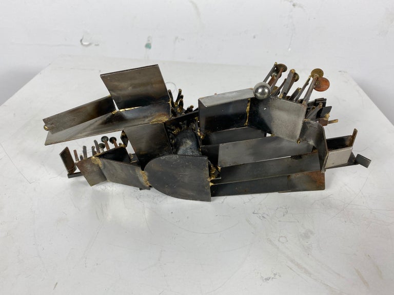 Richard Bitterman Brutalist Bud Vase or Sculpture For Sale at 1stDibs